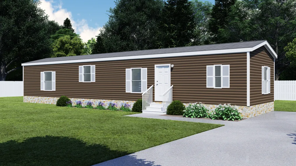 Single Wide Mobile Home Exterior