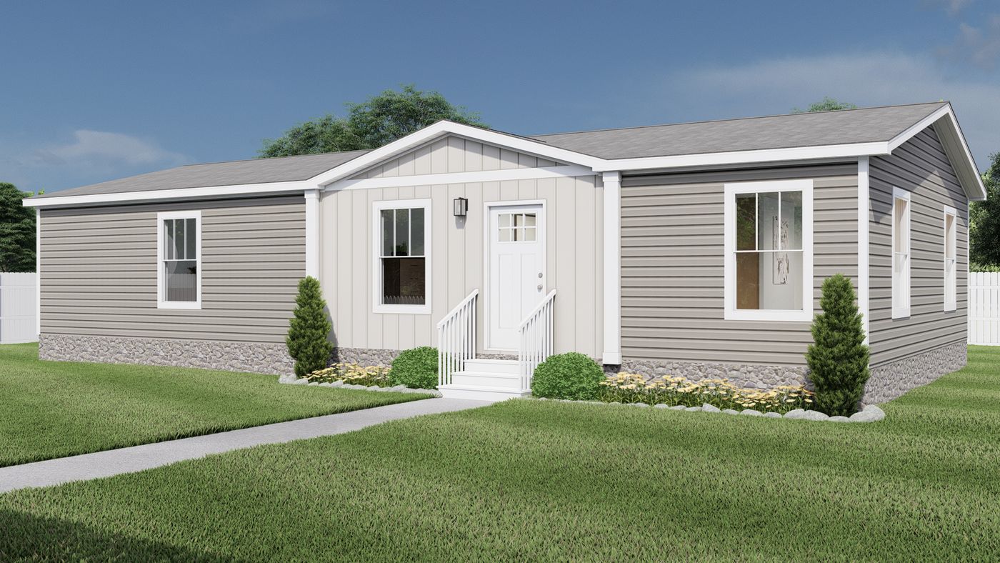 Single Wide Mobile Home Exterior