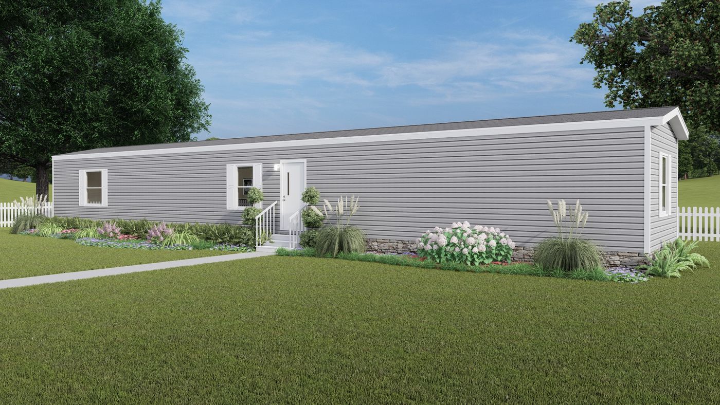 Single Wide Mobile Home Exterior