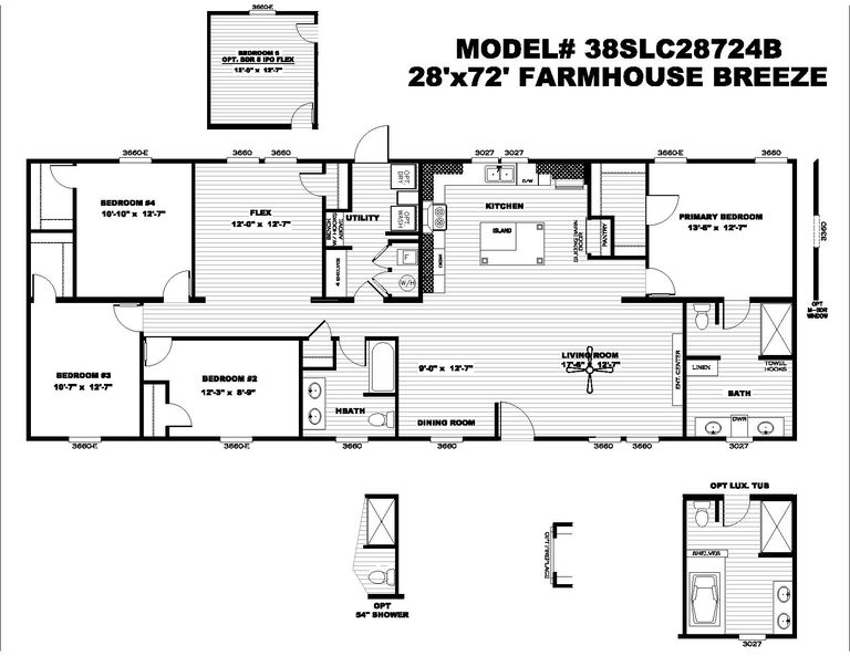 38CLB28724BH :: BREEZE FARMHOUSE 72 - Clayton Sulphur Springs